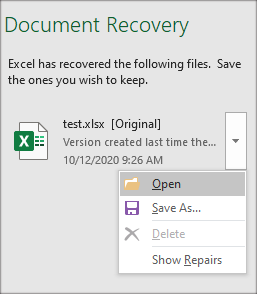 How to Recover Unsaved Excel Files on Windows PC