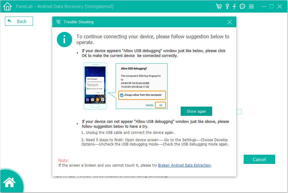 Recover Deleted Messages on Samsung S20 (Plus & Ultra)