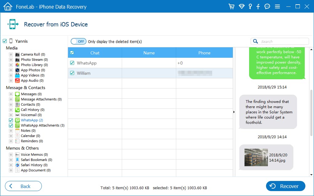 How to Recover Deleted WhatsApp Messages on iPhone [Quick, Easy]