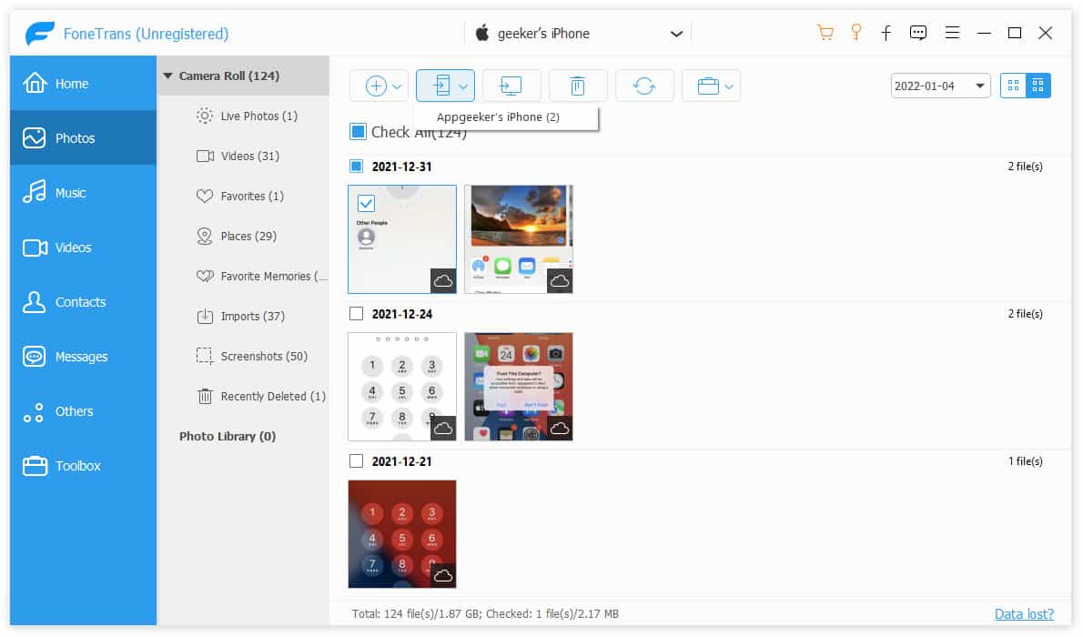 Transfer Photos Between iPhones Without iCloud - 4 Simple Ways