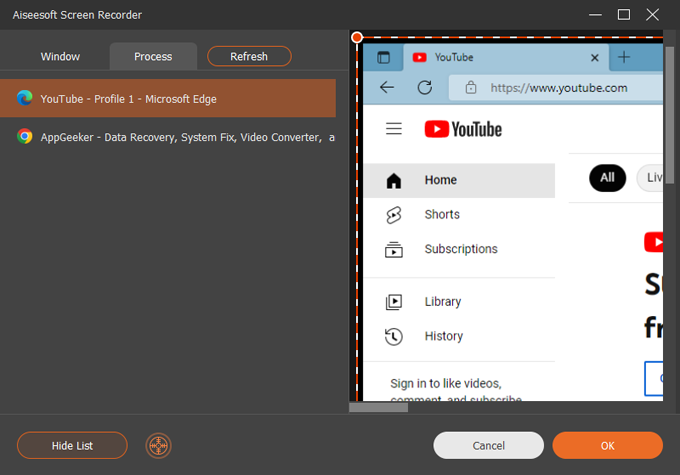 How To Use Window Recorder Tool In Screen Recorder App